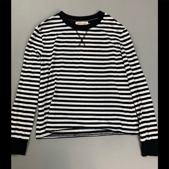 Philosophy | Tops | Philosophy Striped Shirt | Poshmark